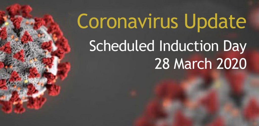 Induction Day - 28 March 2020 - The JCB Academy