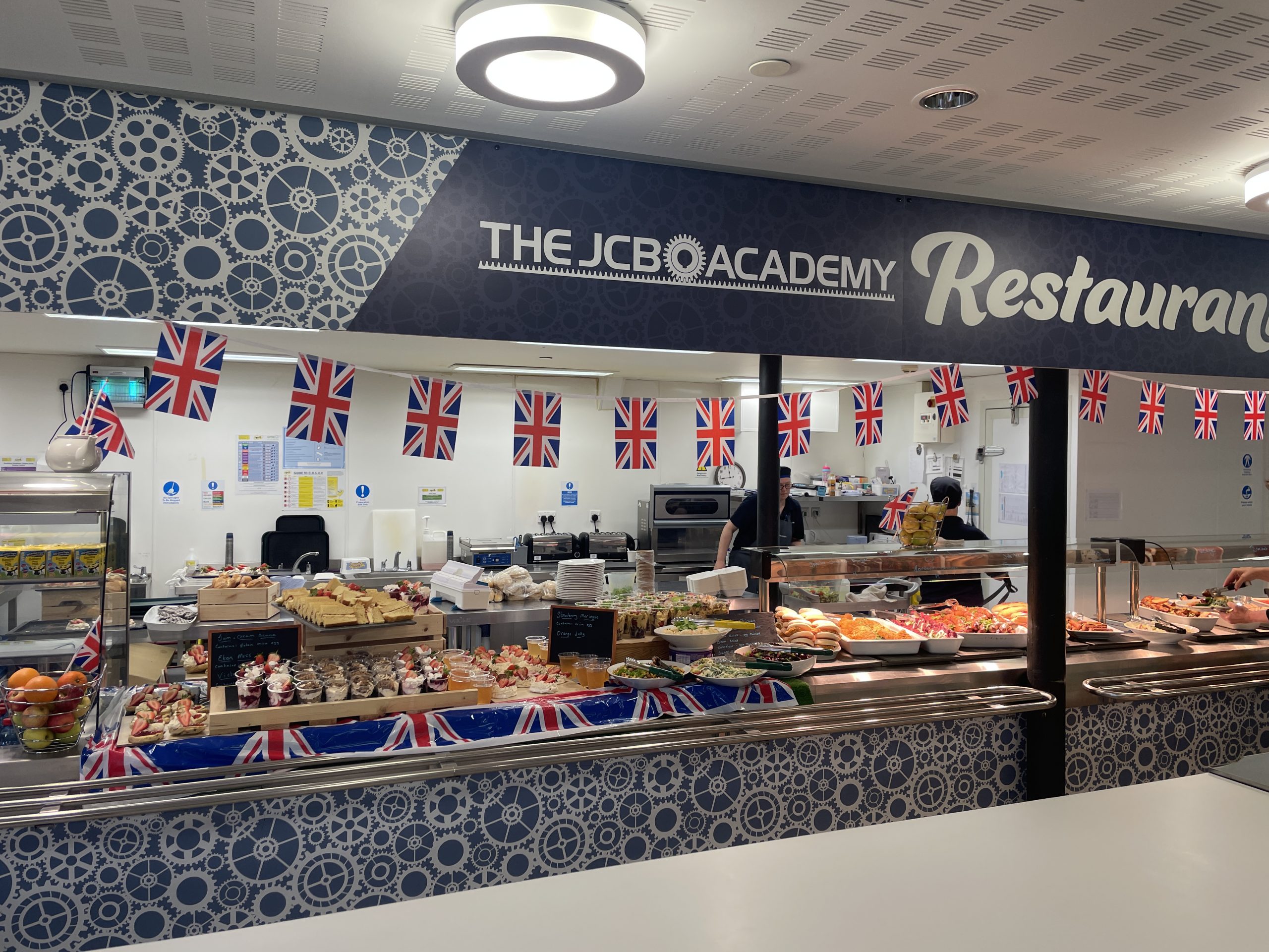 Jubilee Themed Menu Day - The JCB Academy
