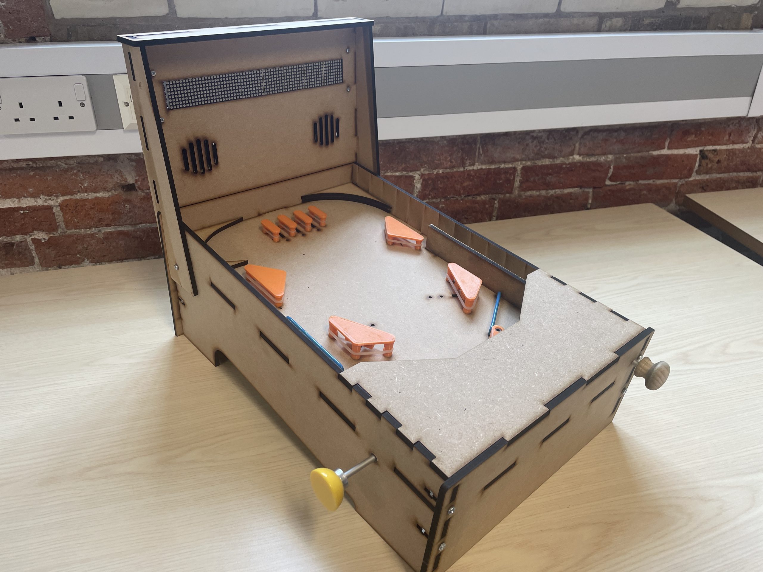 3D Manufacture and Design Pinball Machine - The JCB Academy