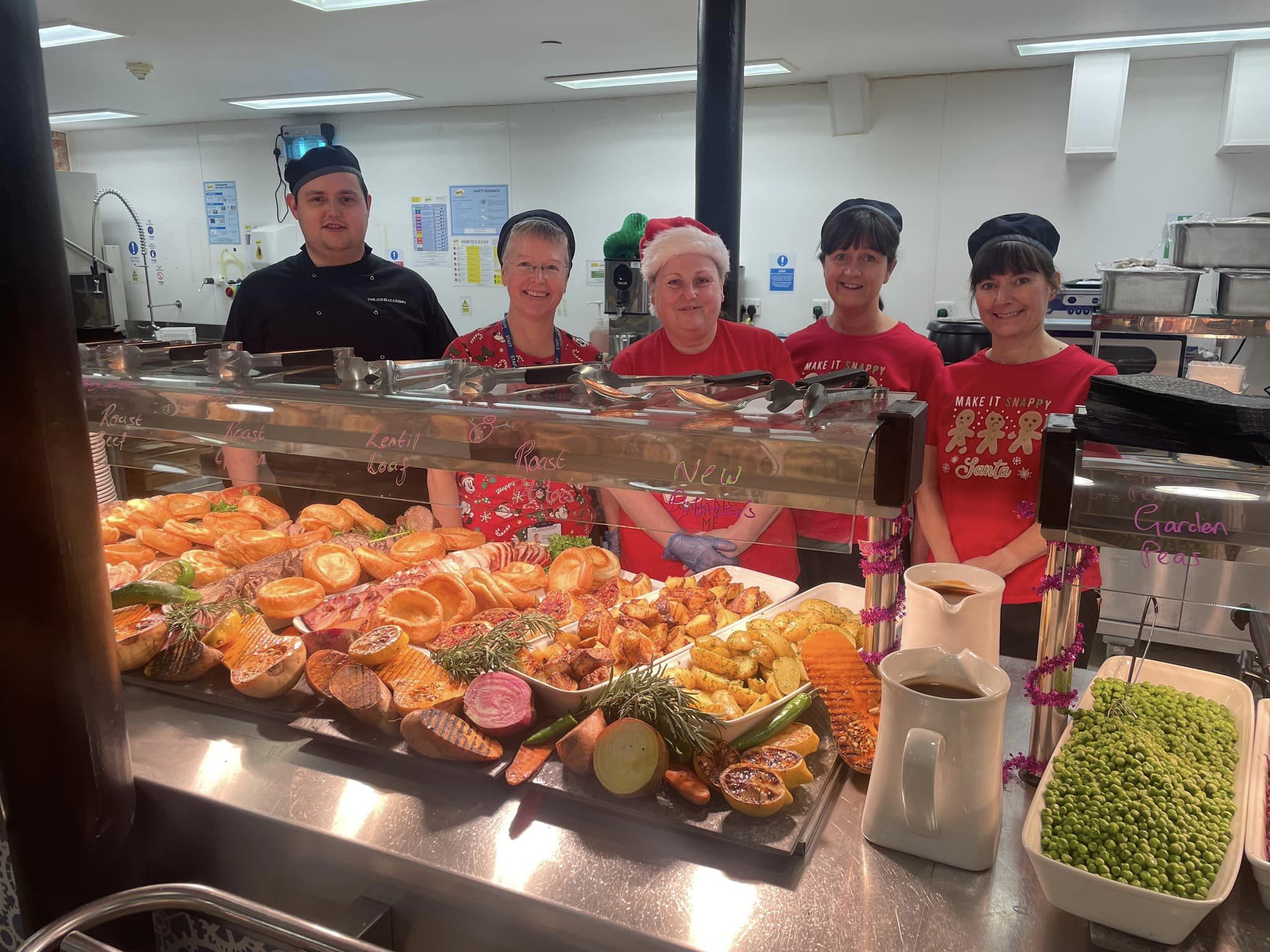 Christmas lunch - The JCB Academy